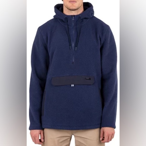 Hurley | Jackets & Coats | New Hurley Mens Medium Sherpa Anorak Fleece ...